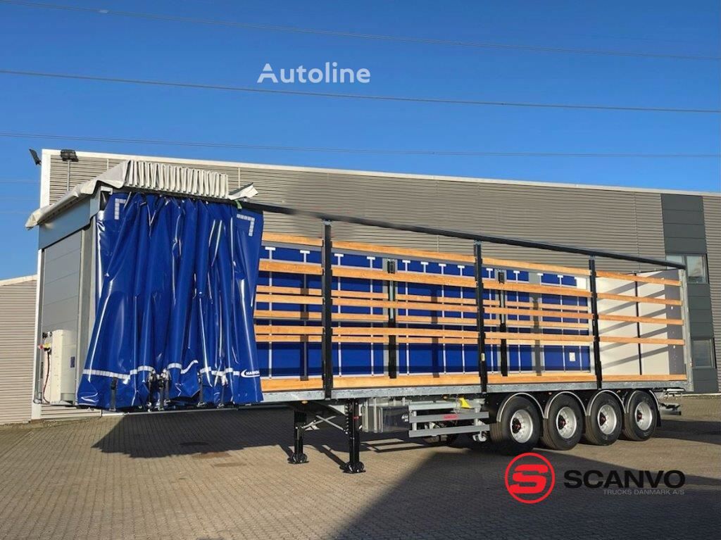 Hangler Gardintrailer skydegardin DEMO poluprikolica sa kliznom ceradom