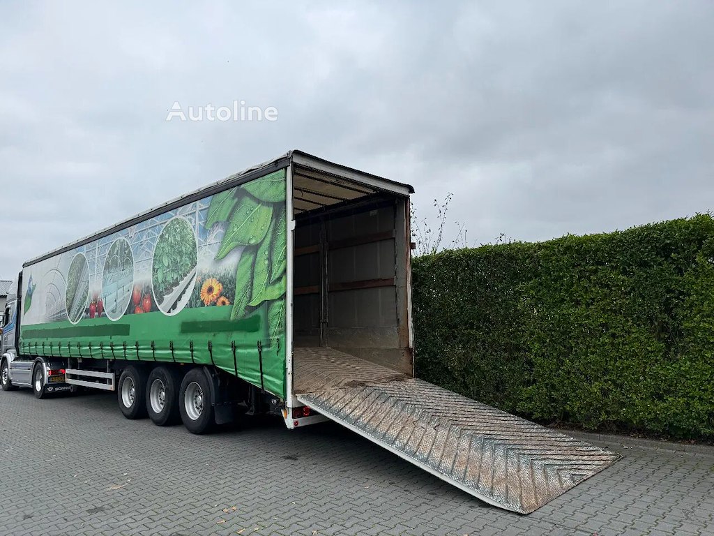 Pacton Tautliner met oprijklep poluprikolica sa kliznom ceradom