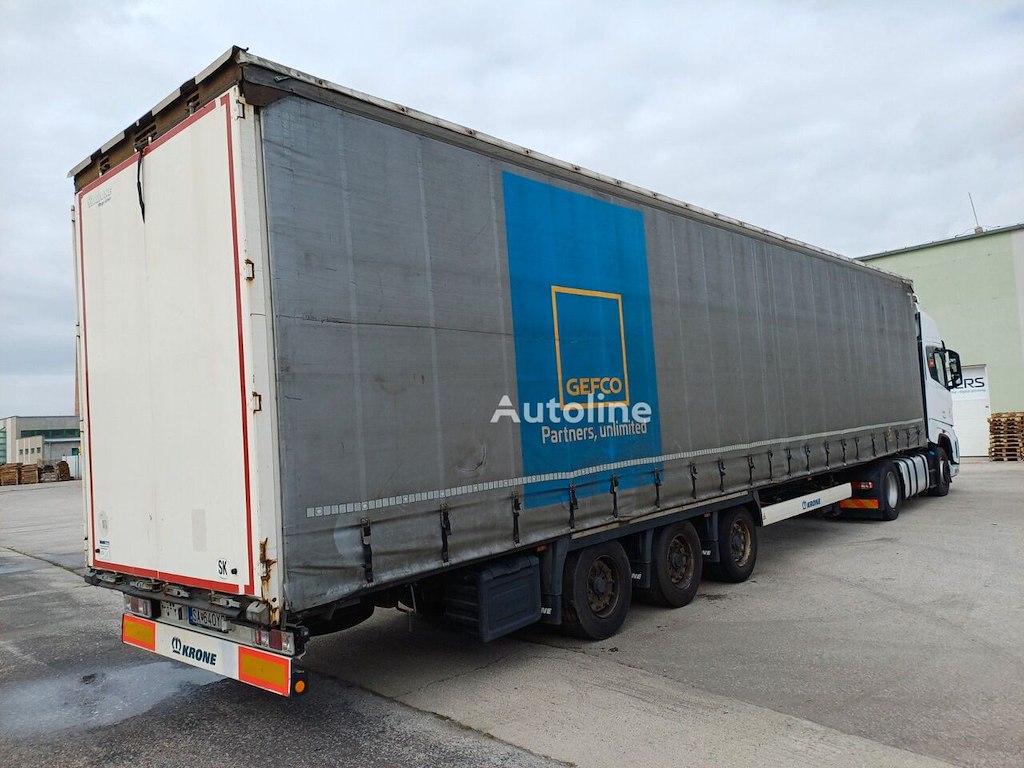 Krone SD/DA06CLNF/1227XBE1 poluprikolica sa kliznom ceradom