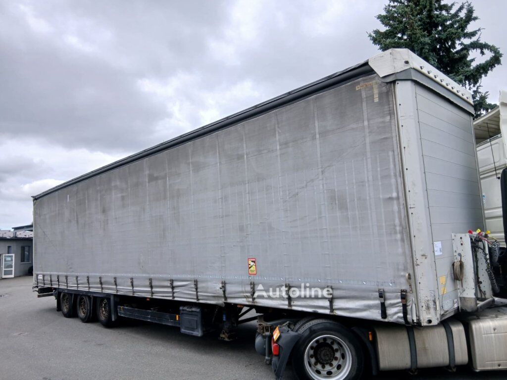 Schmitz Cargobull SCS24 MEGA/lowdeck poluprikolica sa kliznom ceradom