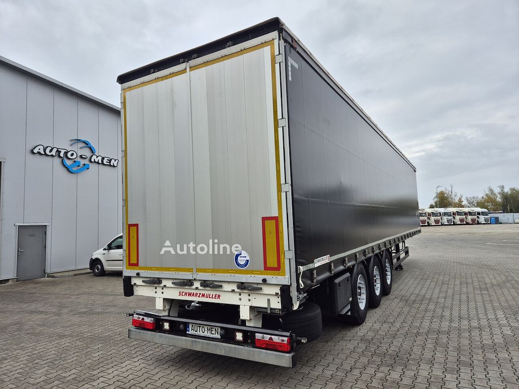 Schwarzmüller W-SERIE Ultralight Coil mulde Liftachse poluprikolica sa kliznom ceradom