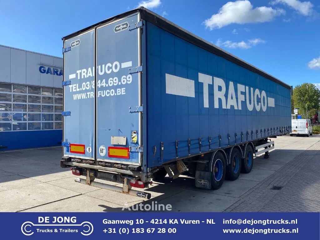 Van Hool Tautliner / ADR / 1x Lift axle / BPW + Disc poluprikolica sa kliznom ceradom