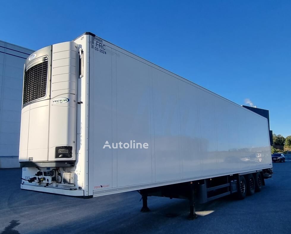 Schmitz Cargobull Trailer Reefer Flower Width & Dual Temp & Double Stock Straight poluprikolica hladnjača (583469)