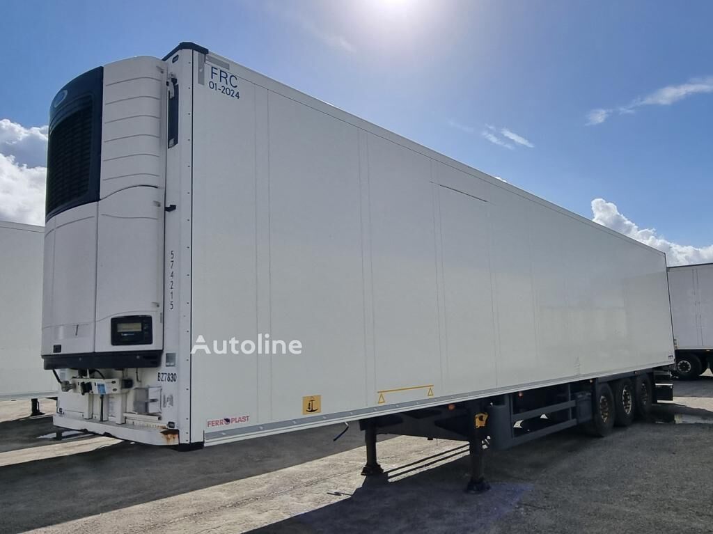 Schmitz Cargobull Trailer Reefer Flower Width & Dual Temp & Double Stock Straight poluprikolica hladnjača (574215)