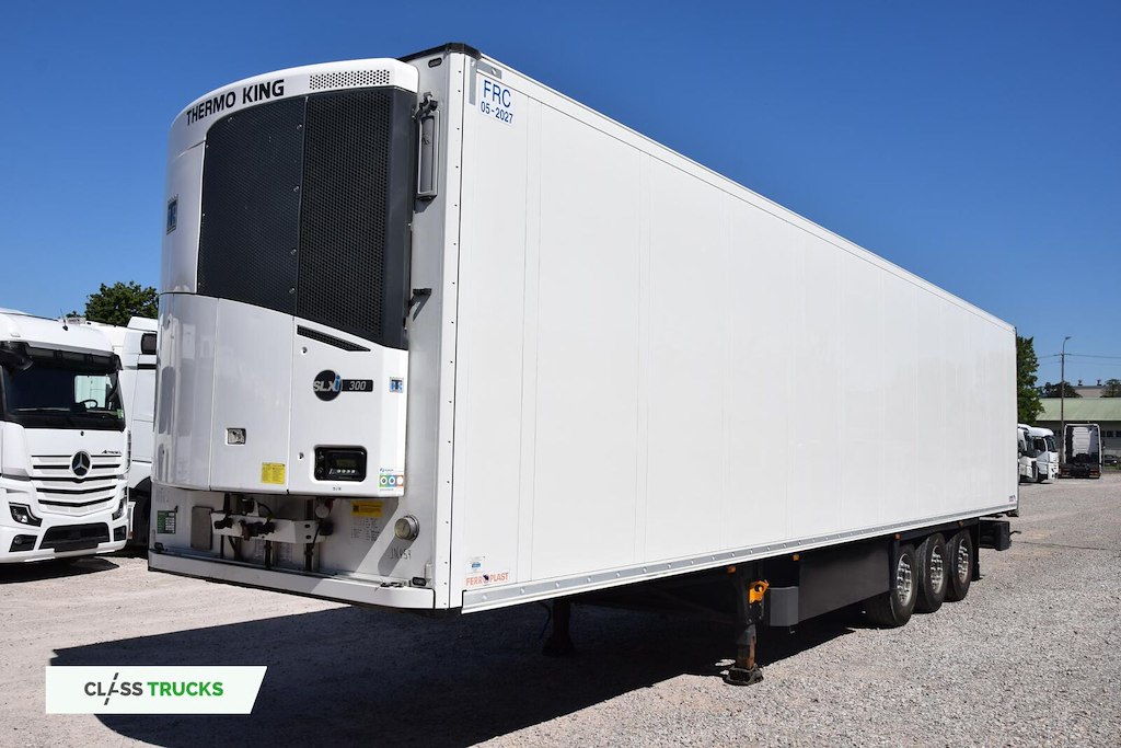 Schmitz Cargobull SKO Double Deck FP 45 ThermoKing SLXi 300 Lifting Axle poluprikolica hladnjača