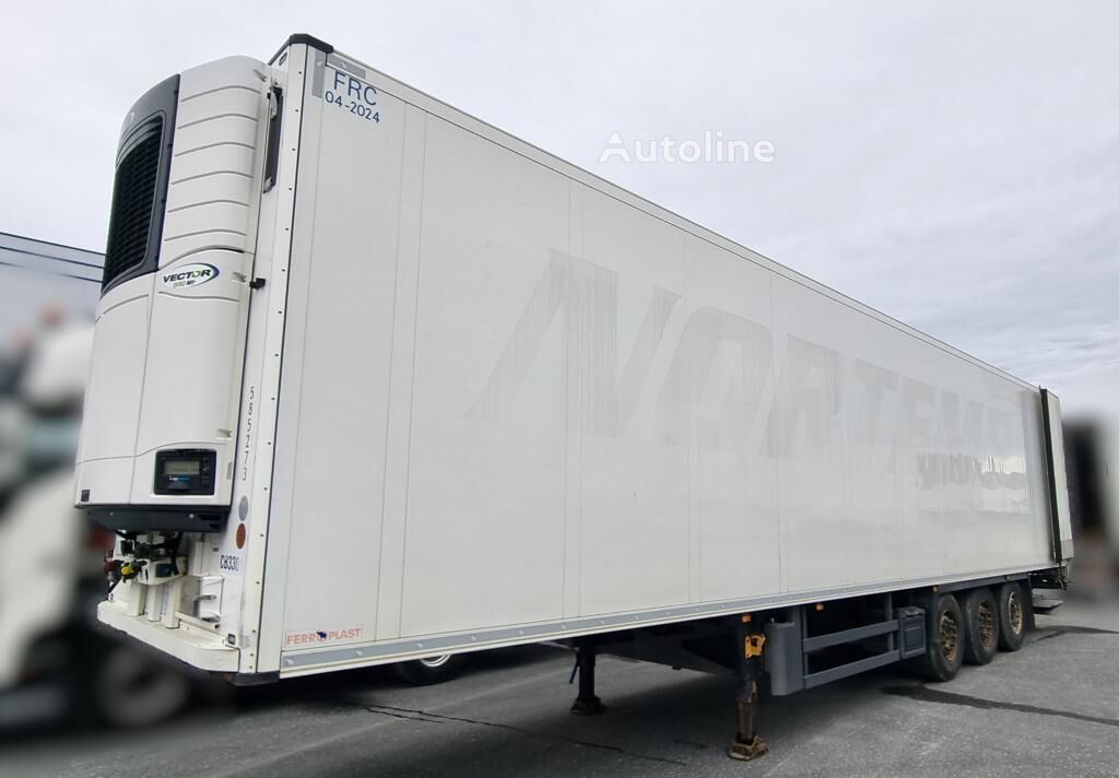 Schmitz Cargobull Trailer Reefer Flower Width & Dual Temp & Double Stock Straight poluprikolica hladnjača (585273)