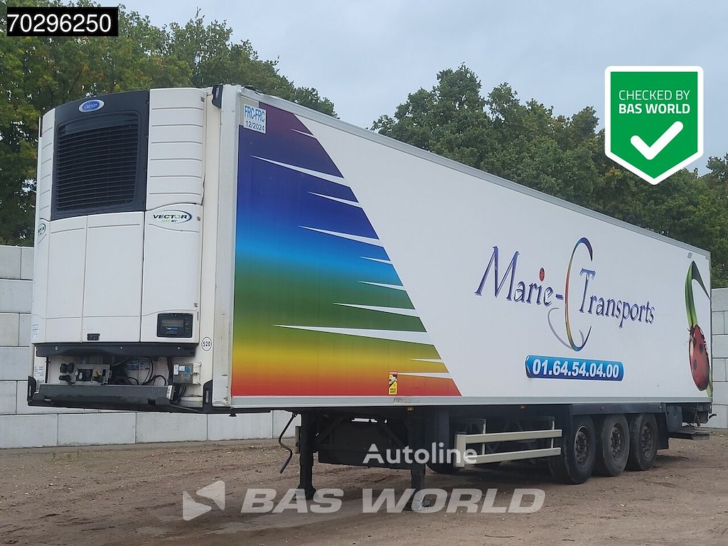 Lamberet Carrier Vector 1950Mt Bi-temp Lift Axle Tailgate poluprikolica hladnjača