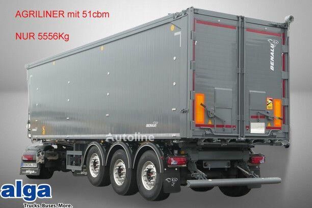 Nova Benalu Agriliner FL 9150, Alu, 51m³,Kombitür,Alu-Felgen poluprikolica kipera