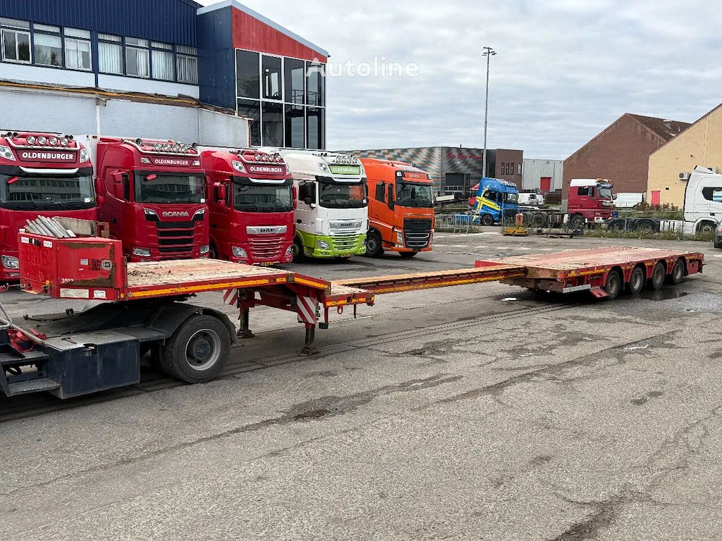 Doll 4 AXLE - SAF - EXTENDABLE 6,50 METER poluprikolica sa niskom platformom