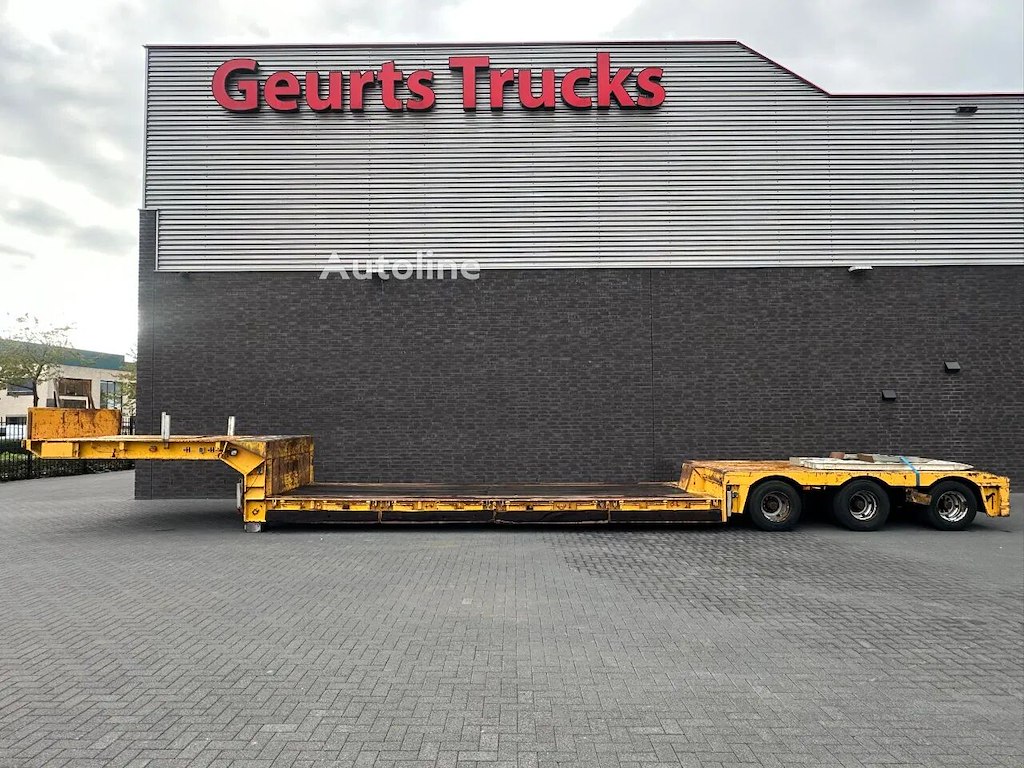 Nooteboom EURO-48-03 DIEPLADER / TIEFLADER / LOW LOADER MET HYDRAULISCH VE poluprikolica sa niskom platformom