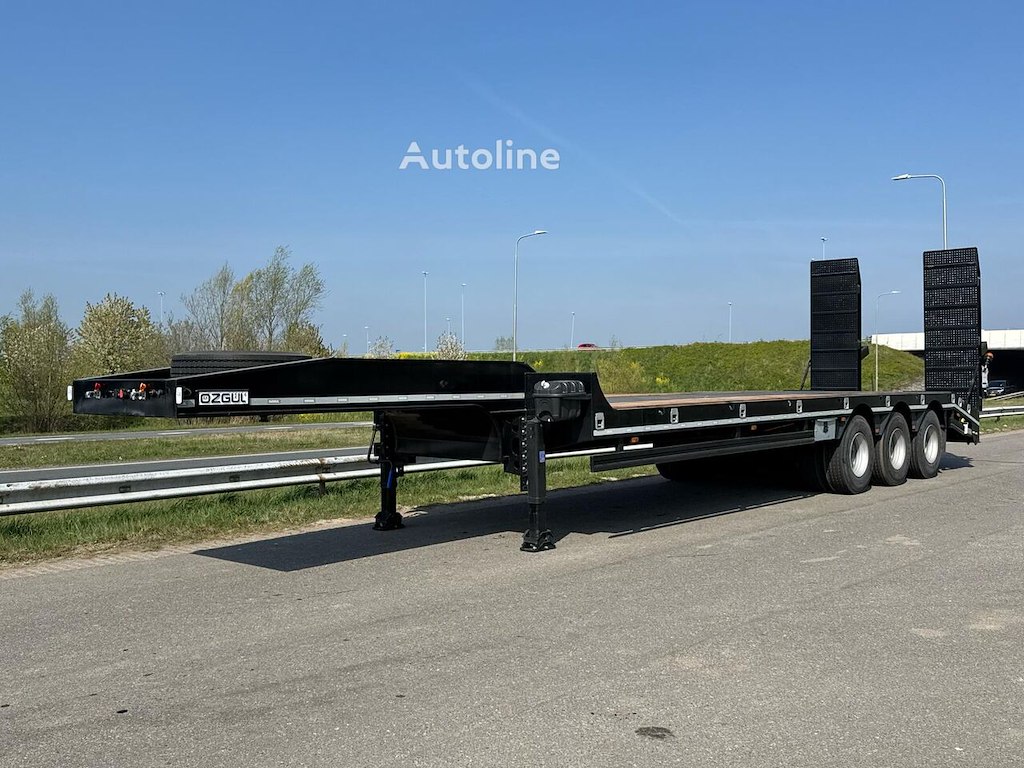 Nova Özgül 60 Ton 3 axle - LW3 AFR FIX poluprikolica sa niskom platformom