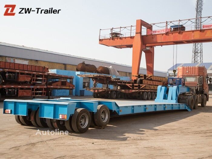 Nova ZW-Trailer 2 Axle Front Loading RGN Lowbed Trailer for sale poluprikolica sa niskom platformom