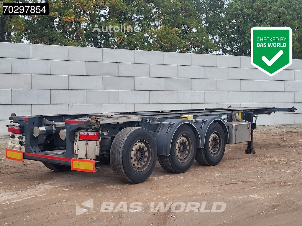 LAG O-3-CC ADR 20ft 30ft poluprikolica za prevoz kontejnera