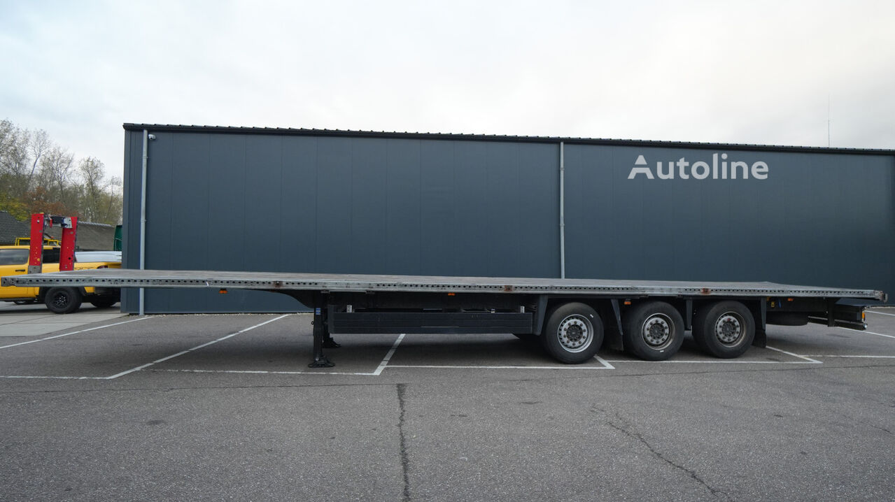 Schmitz Cargobull 3 AXLE FLATBED TRAILER poluprikolica platforma