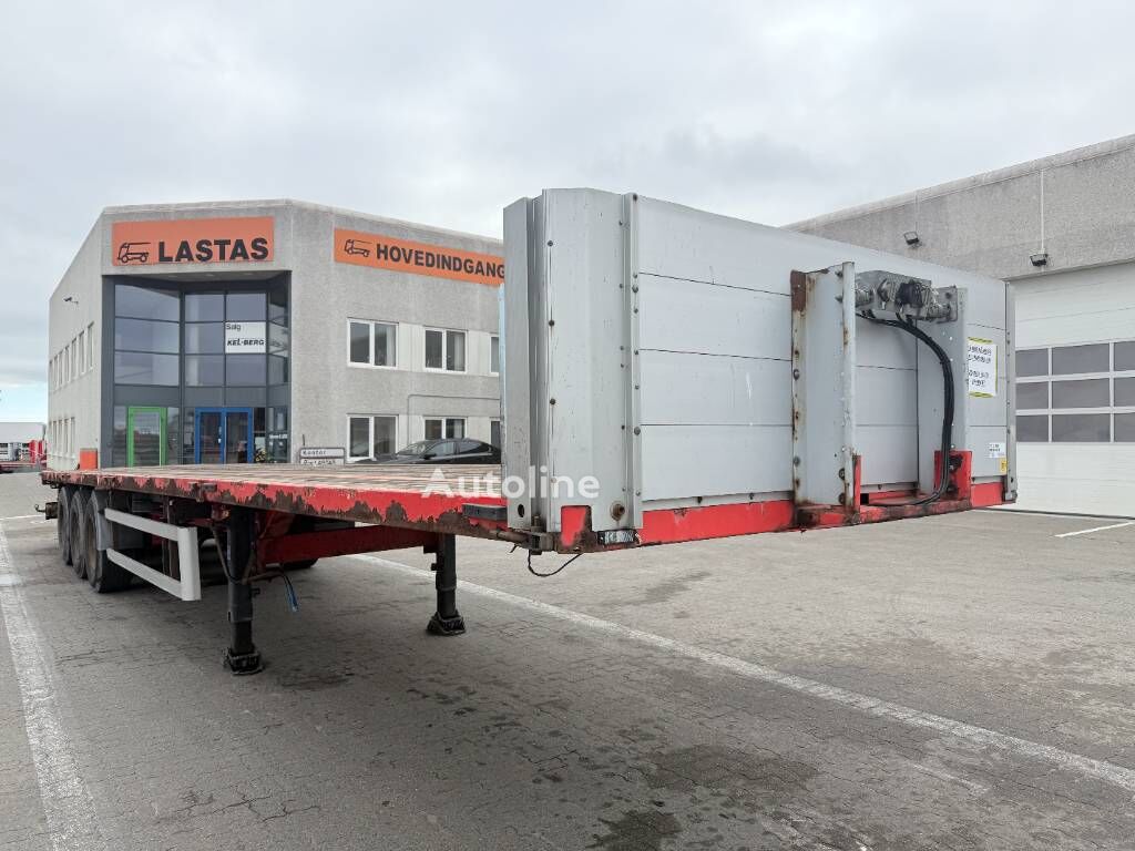 Kel-Berg Flatbed / Flachbettauflieger / Ladtrailer poluprikolica platforma