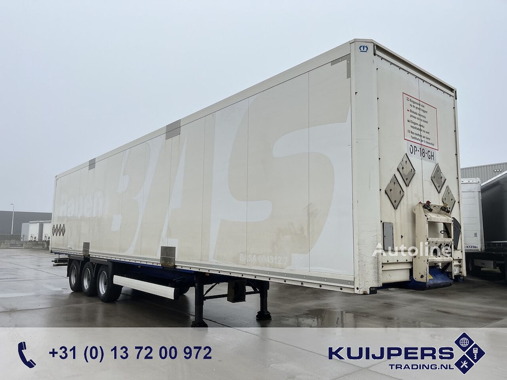 Krone DryLiner / Box / Huckepack furgon poluprikolica