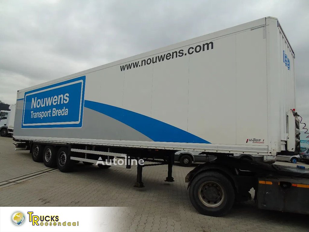 Krone 3xAXLE SAF furgon poluprikolica