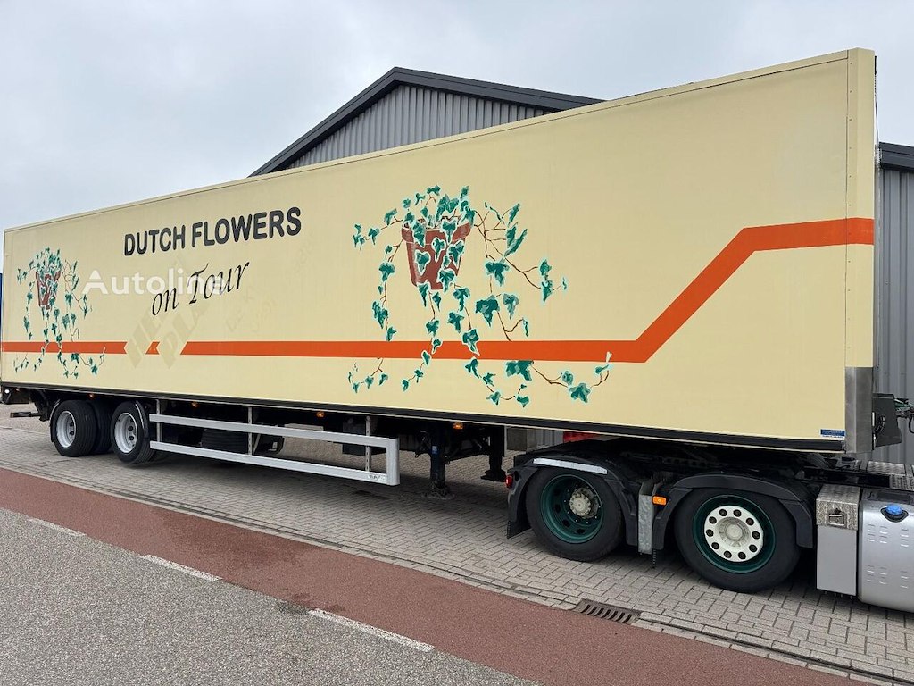 Burg 2-Axle Flowers/Blumen/Bloemen Heater, Webasto, Taillift furgon poluprikolica