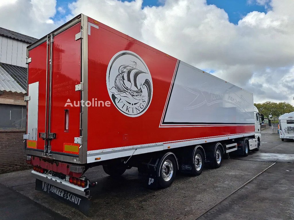 Van Hool 3B2019 furgon poluprikolica