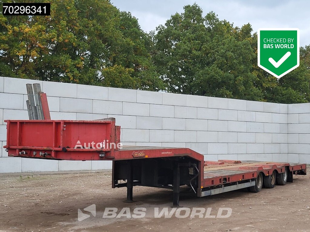 Nooteboom OSD-37-03V/L/13-19.3 Extendable 1170 - 1840 cm Steering Axle poluprikolica sa ravnom platformom
