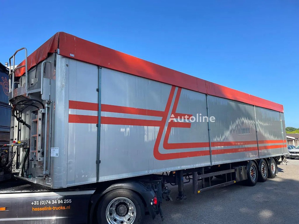 Knapen Trailers K200 380H 88m3 Cargo floor, SAF Scheibenbremsen Alcoa's poluprikolica sa pokretnim podom