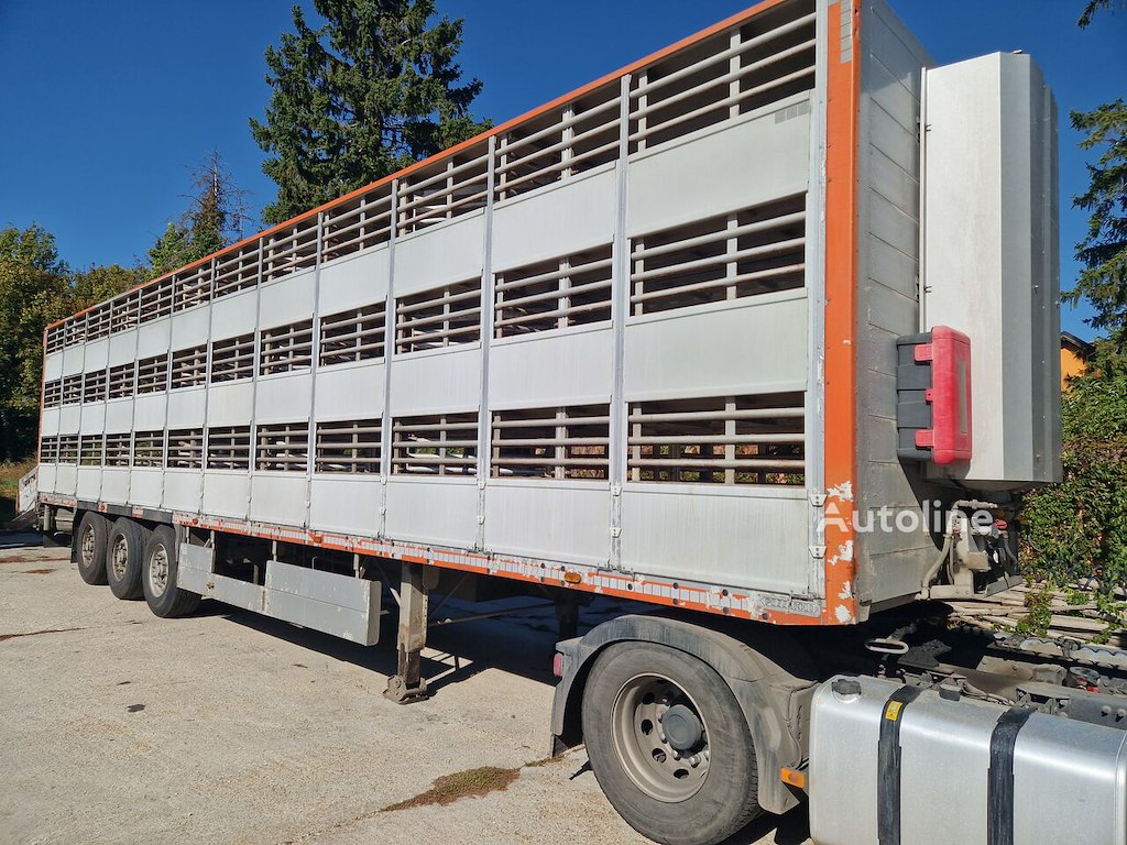 Pezzaioli SBA63 poluprikolica za prevoz stoke
