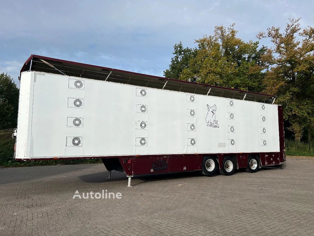 Cuppers Livestock 1/2/3/4 Type 2 poluprikolica za prevoz stoke