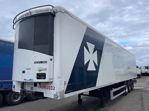 Gray & Adams and Thermo king SLX 300e,BPW drum,75 mm walls izotermna poluprikolica