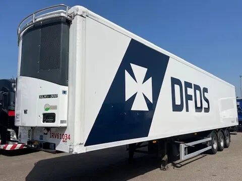Gray & Adams and Thermo king SLX 300e,BPW drum,75 mm walls izotermna poluprikolica
