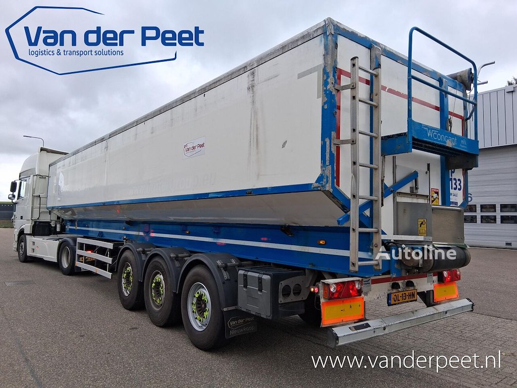 Knapen Trailers W-concept poluprikolica sa pokretnim trakom