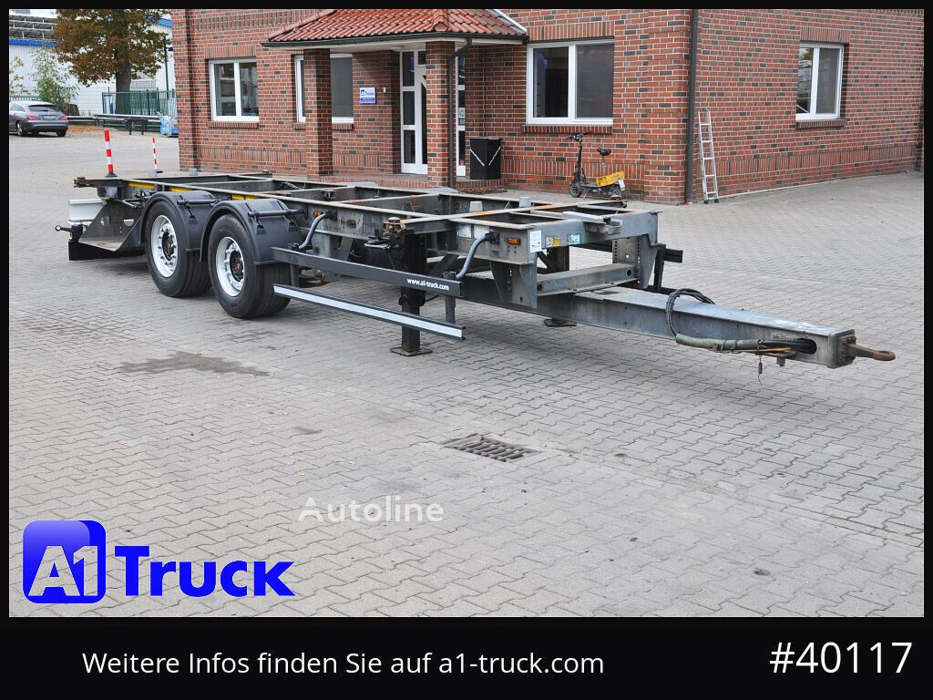 Schmitz Cargobull tandem, verzinkt, oben oder unten gekuppelt, verstellbar prikolica za kontejnere
