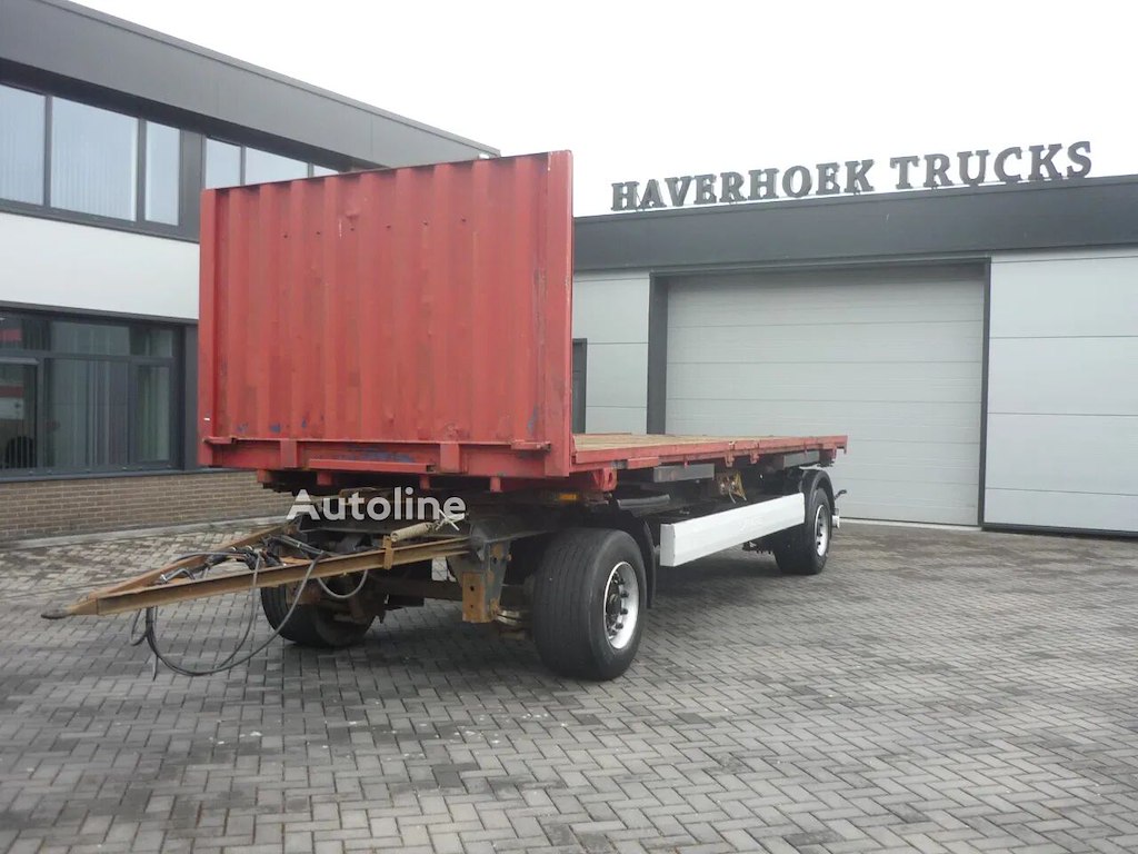 Krone AZ 2as anhanger with twistlocks and plateau prikolica za kontejnere