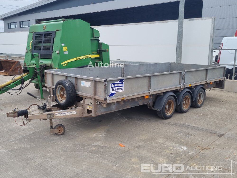 Prodaje se Ifor Williams Trailers 3CB LM166G3 prikolicu sa ravnom platformom na aukciji