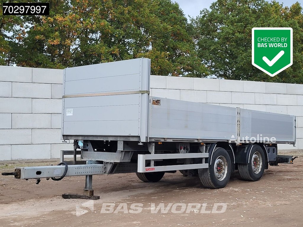 Wecon PC Kooi aap Lift-Axle prikolica sa ravnom platformom