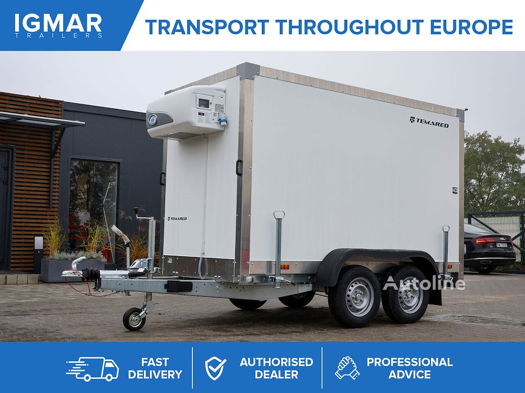 Nova Temared Refrigerated isotherm trailer 288x138 cm TEMARED BOX 2515 2000 k prikolica hladnjača