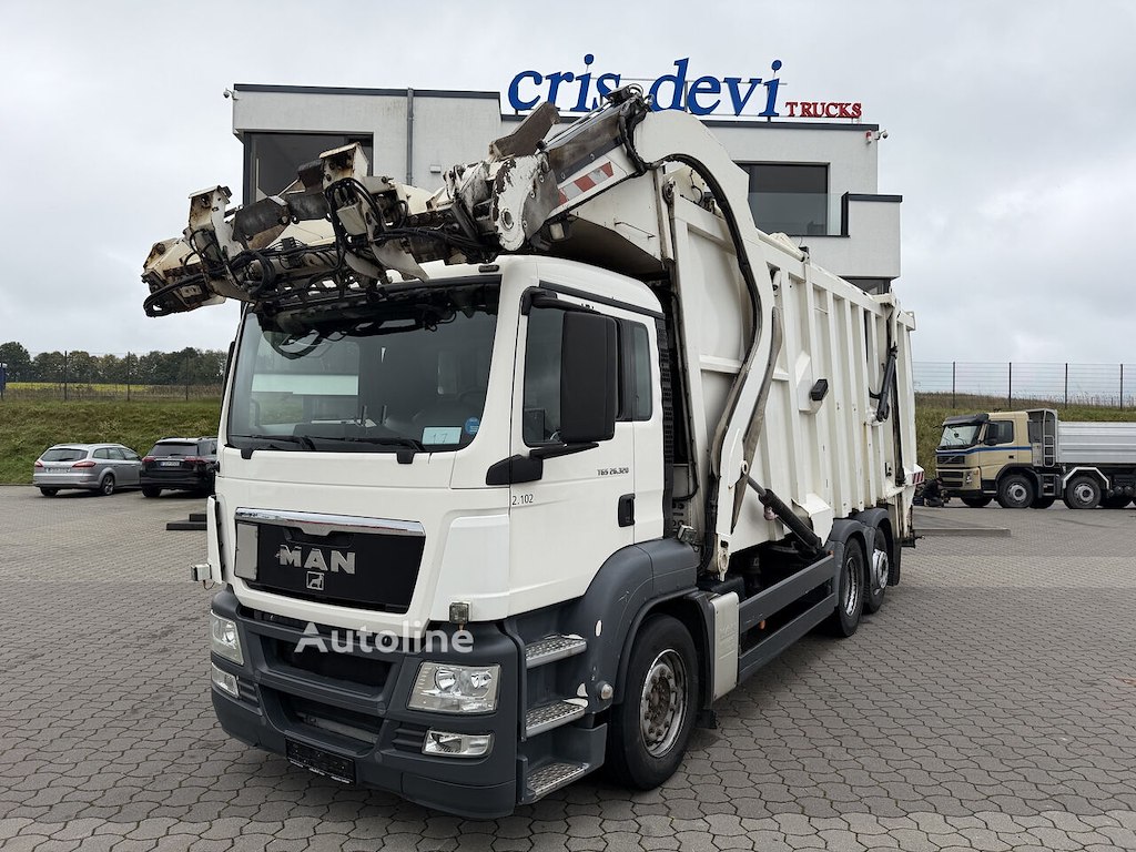 MAN TGS 26.320 6x2 BL Faun Frontlader kamion za smeće