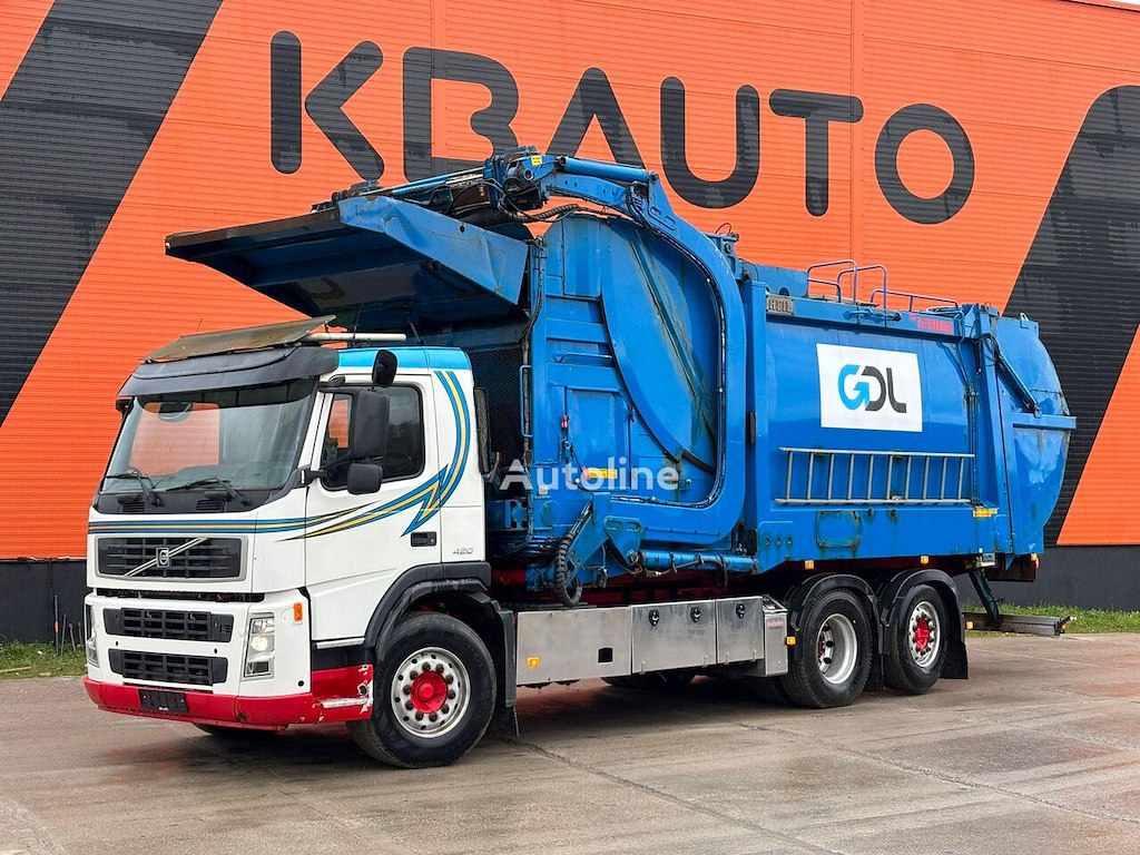 Volvo FM 420 6x2*4 ZETTERBERGS EHP 33 KUBIK kamion za smeće