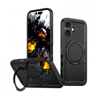 Maska Ring Armor Mag Case za iPhone 17 crna