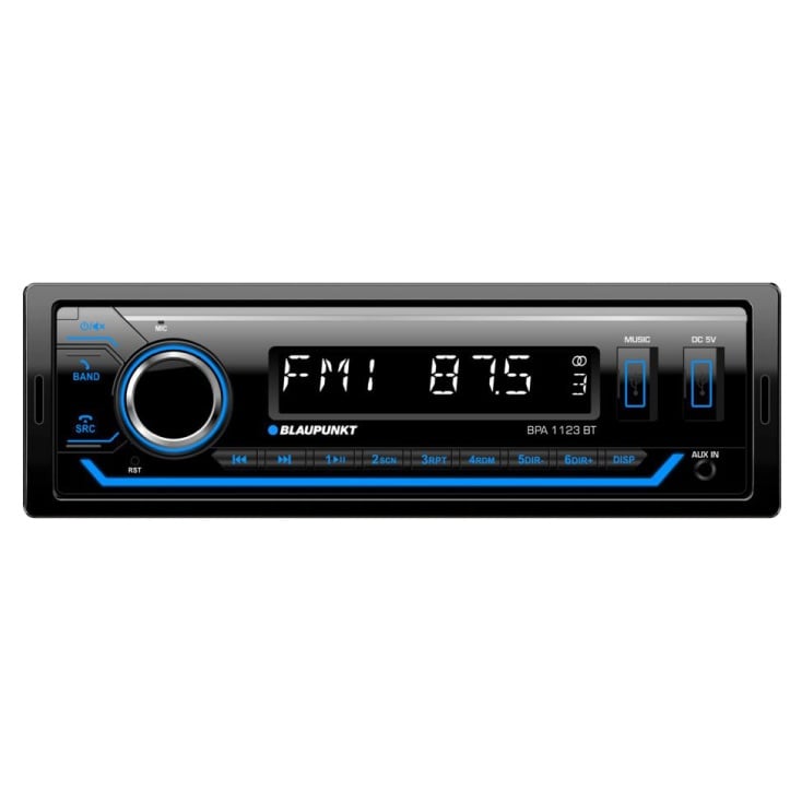 BLAUPUNKT Auto Radio BPA 1123 BT RGB 2xUSB