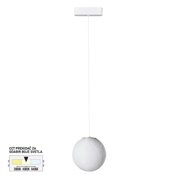 LED magnetna visilica CCT ULTRA SLIM FMS4003-7 WH