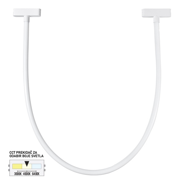 LED magnetna svetiljka CCT ULTRA SLIM FMS4006-20 WH