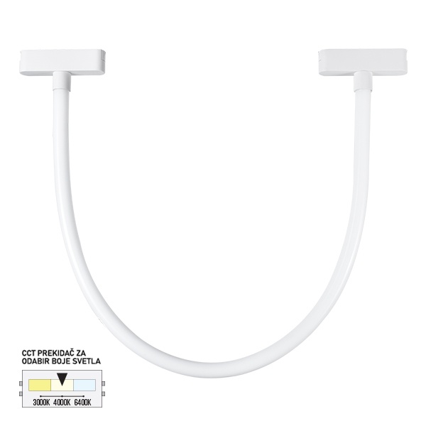 LED magnetna svetiljka CCT ULTRA SLIM FMS4006-10 WH