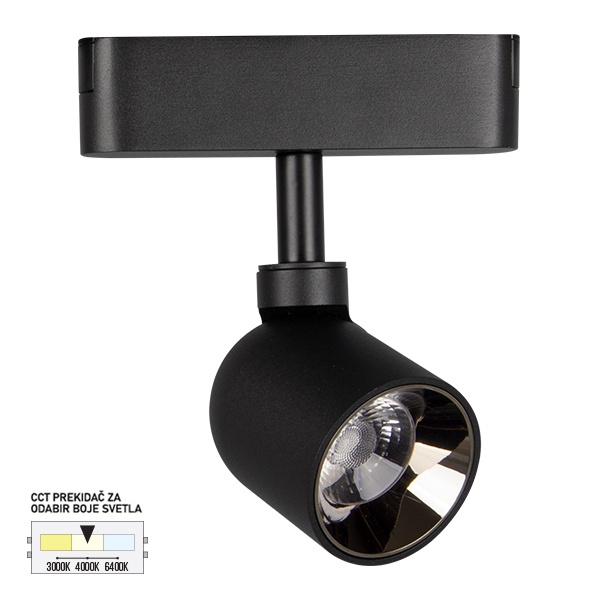 LED magnetni reflektor CCT ULTRA SLIM FMS3003-7 BK