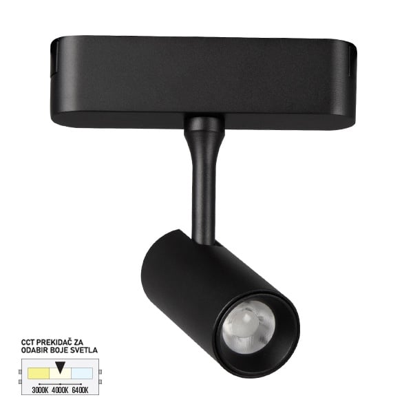 LED magnetni reflektor CCT ULTRA SLIM FMS3001-7 BK