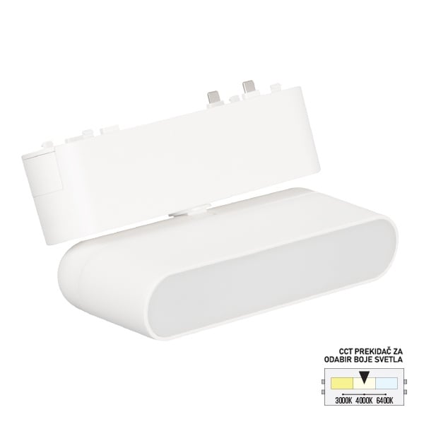 LED magnetna svetiljka CCT ULTRA SLIM FMS1101-6 WH