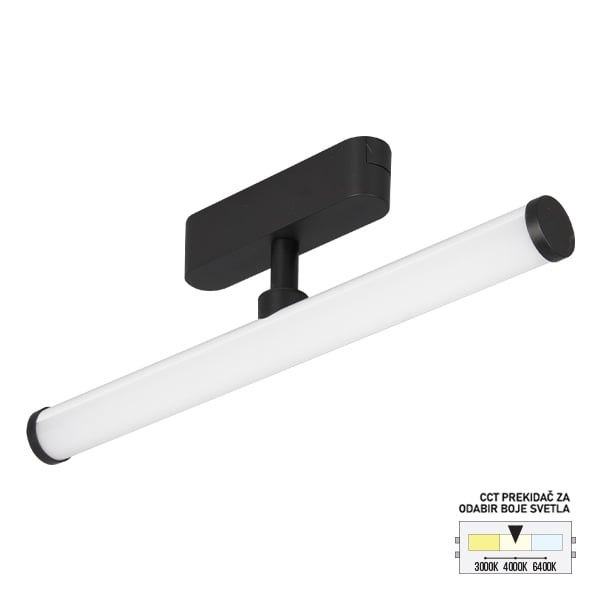 LED magnetna svetiljka CCT ULTRA SLIM FMS1002-10 BK