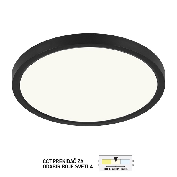 LED plafonjera LP-701-18 BK