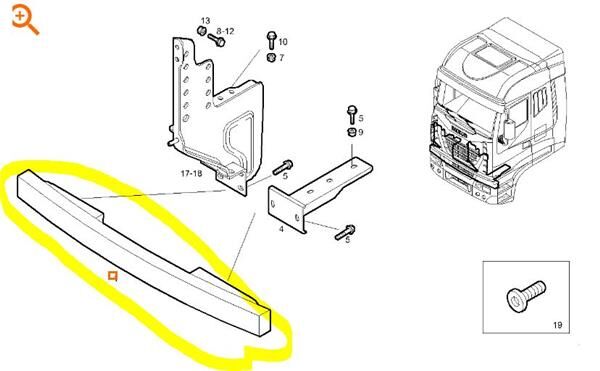 500396927 branik za IVECO Stralis kamiona