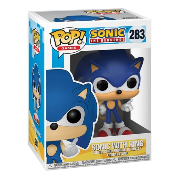 Funko POP! Vinyl: Games - Sonic w/ Ring