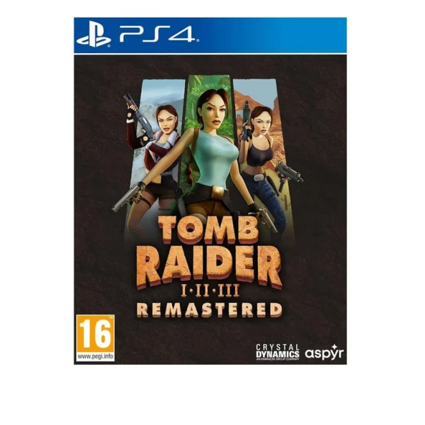 PS4 Tomb Raider IV-VI Remastered Starring Lara Croft